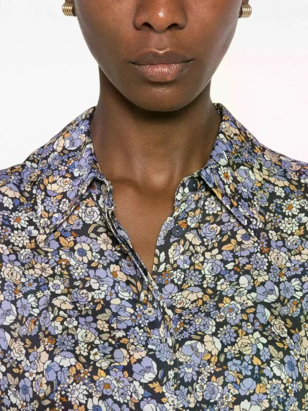 NIU Floral Print Long Sleeve Shirt