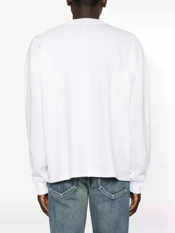 THE ROW Crew-neck Long-sleeve T-shirt
