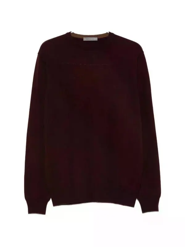 Corneliani Crew Neck Long-sleeve Sweater