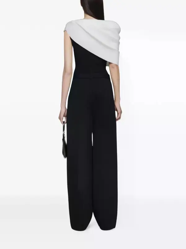 CHATS BY C.DAM Lidia Off-shoulder Draped Bodysuit