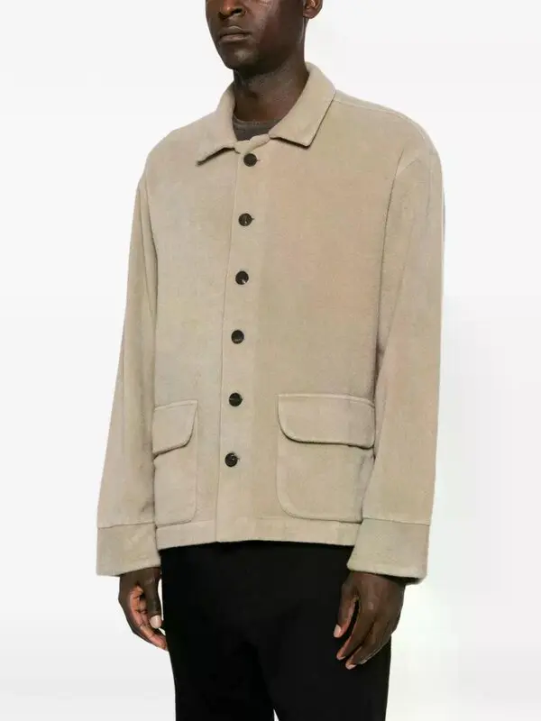 Avant Toi Button-up Flap-pocket Jacket