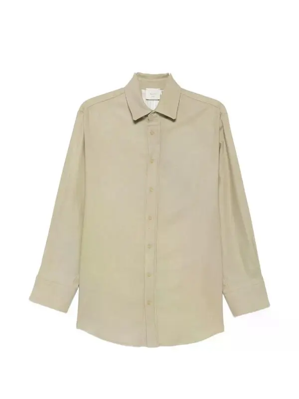 ALYSI Button-fastening Long-sleeve Shirt