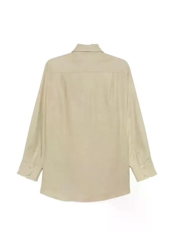 ALYSI Button-fastening Long-sleeve Shirt