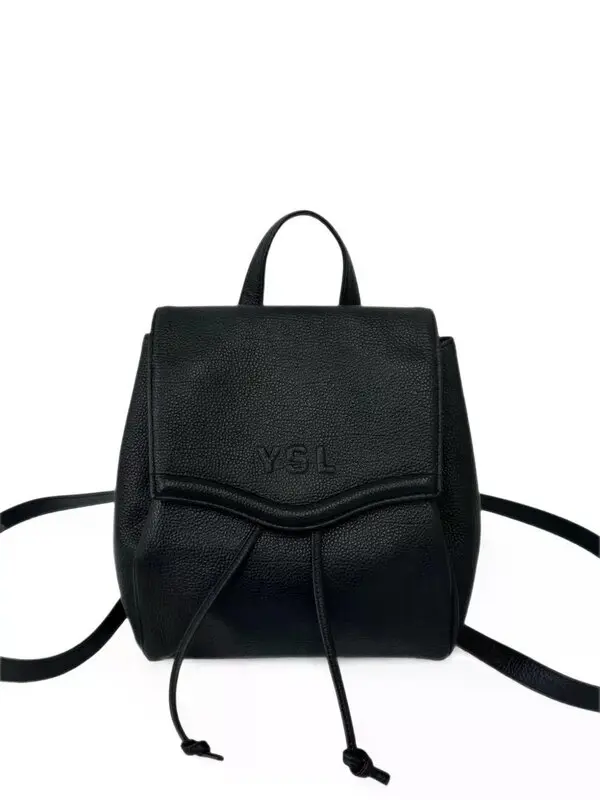 Saint Laurent 20th Century Leather Backpack