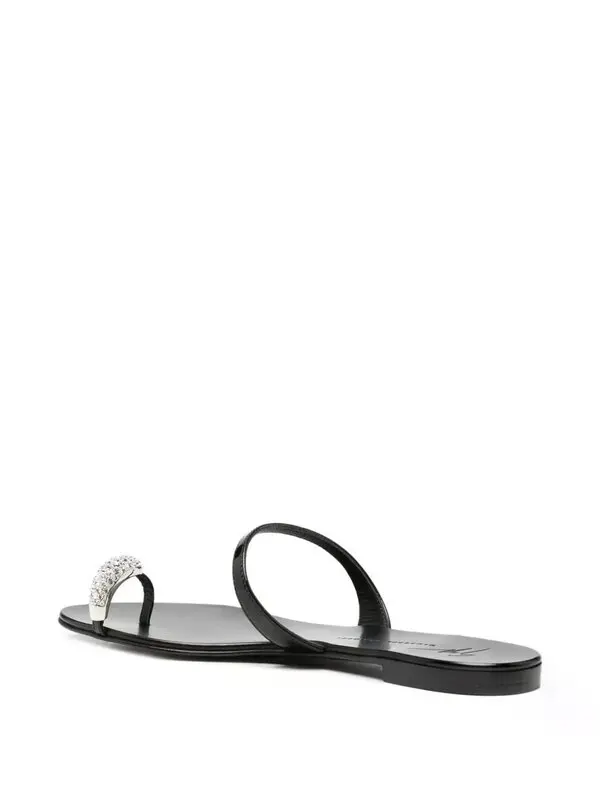 GIUSEPPE ZANOTTI Crystal-embellished Sandals