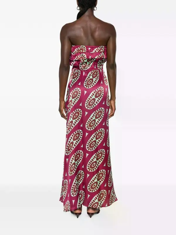 Themis Z Selene Strapless Maxi Dress