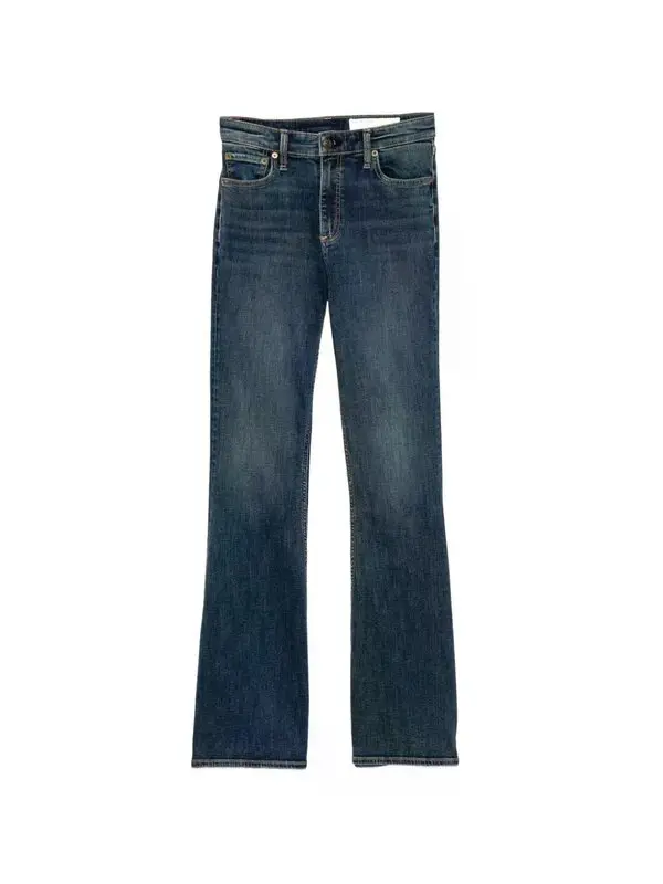 Rag & Bone Flexi Dahlia Flared Jeans - Blue
