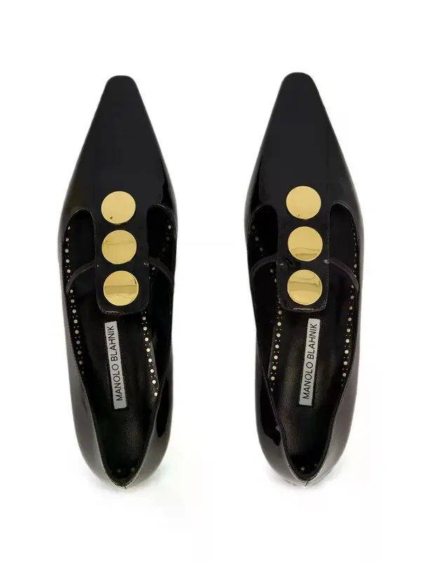 Manolo Blahnik Khafreflat Flat Pumps