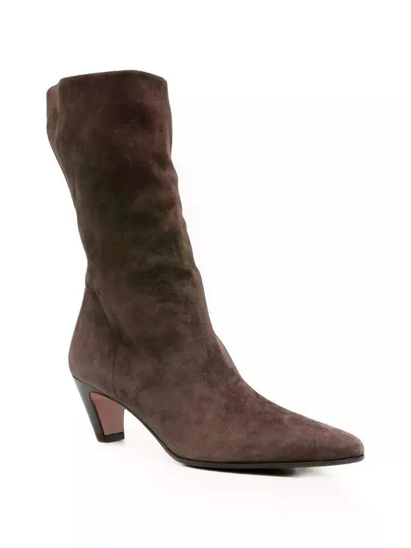 AQUAZZURA Suede Ankle Boots