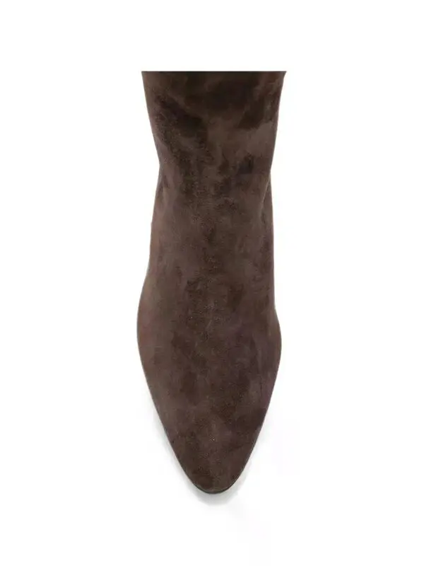 AQUAZZURA Suede Ankle Boots