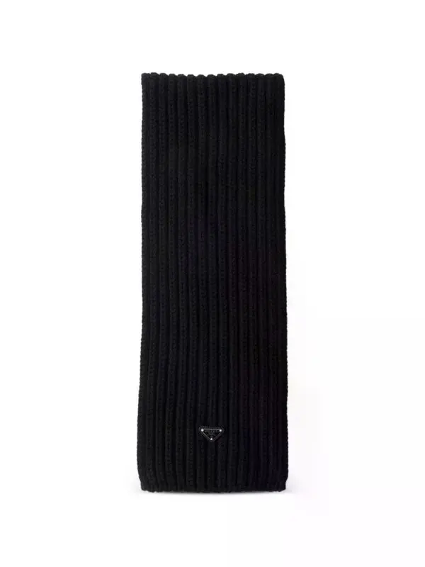 Prada Wool Scarf - Black