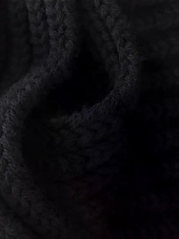 Prada Wool Scarf - Black