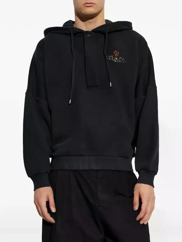 VIVIENNE WESTWOOD Batwing Embroidered Hoodie