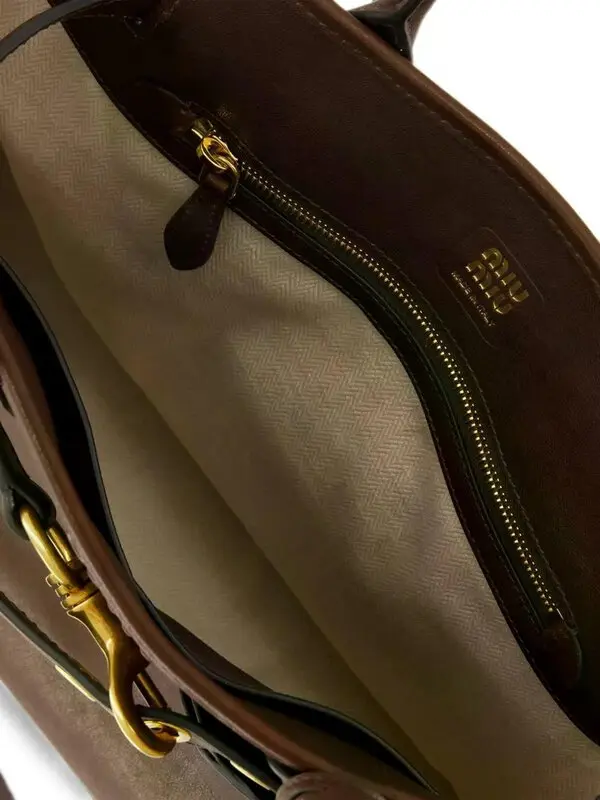Miu Miu Aventure Nappa Leather Bag