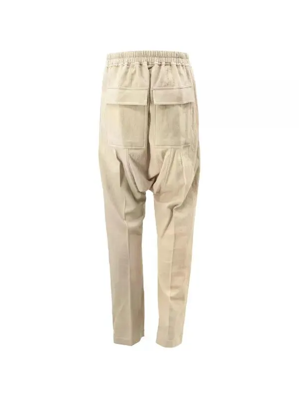 Rick Owens Drop-crotch Drawstring Trousers