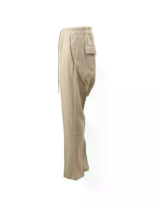Rick Owens Drop-crotch Drawstring Trousers