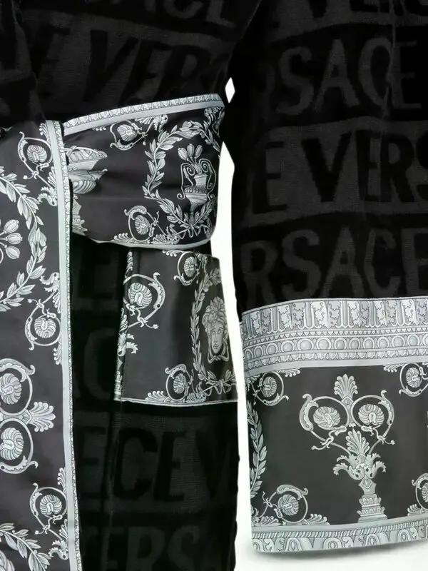 Versace Logo-print Dressing Gown