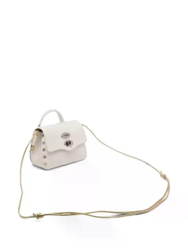 ZANELLATO Sbaby Postina Stud-embellished Leather Mini Bag