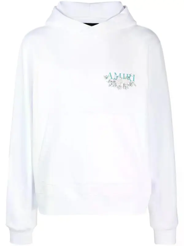 Amiri Logo-print Cotton Hoodie