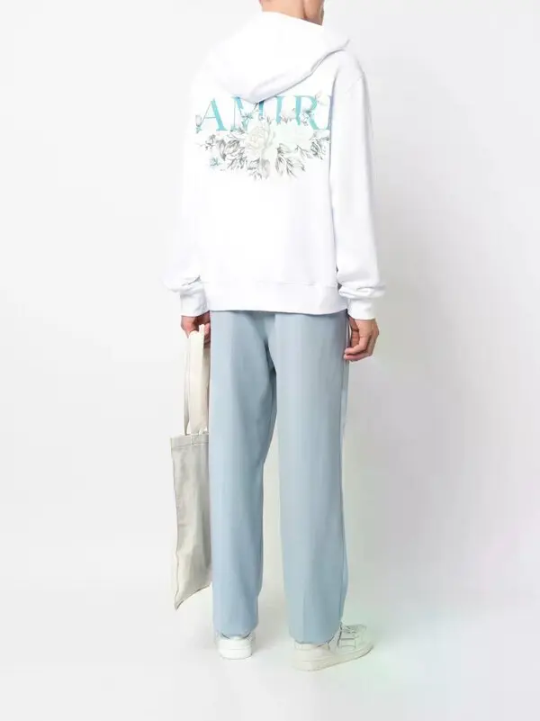 Amiri Logo-print Cotton Hoodie