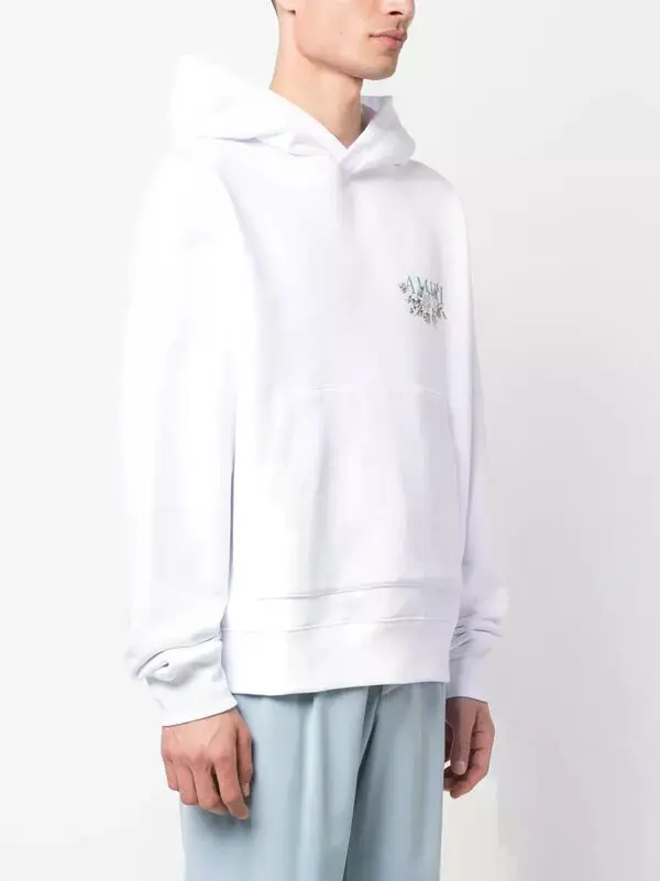 Amiri Logo-print Cotton Hoodie