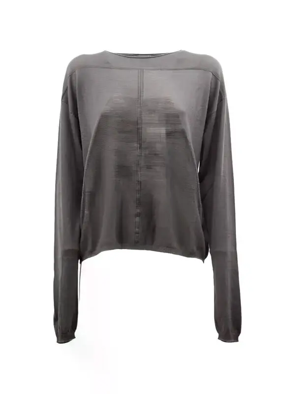Rick Owens Seam-detail Crew Neck Sweater