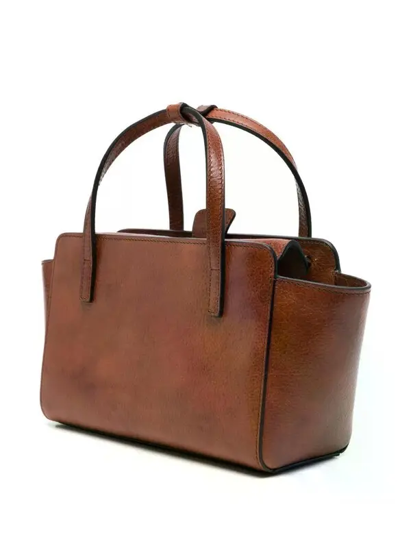 HIDESINS Flap S Lagoon Cognac Tote Bag