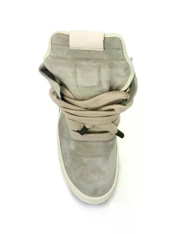 Rick Owens Jumbolace Geobasket Sneakers