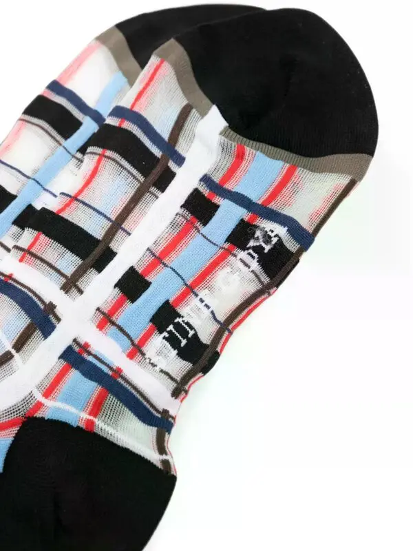 Stine Goya Check-pattern Socks