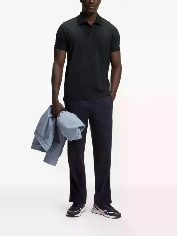 BOSS Logo-embroidered Regular-fit Polo Shirt