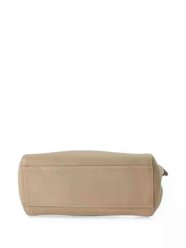 Fendi 2010-2026 Mini Leather Iconic Peekaboo Satchel
