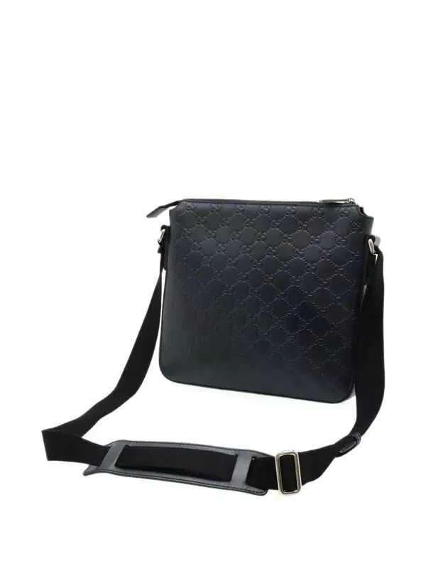 Gucci Embossed Leather Crossbody Bag