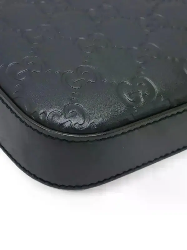 Gucci Embossed Leather Crossbody Bag