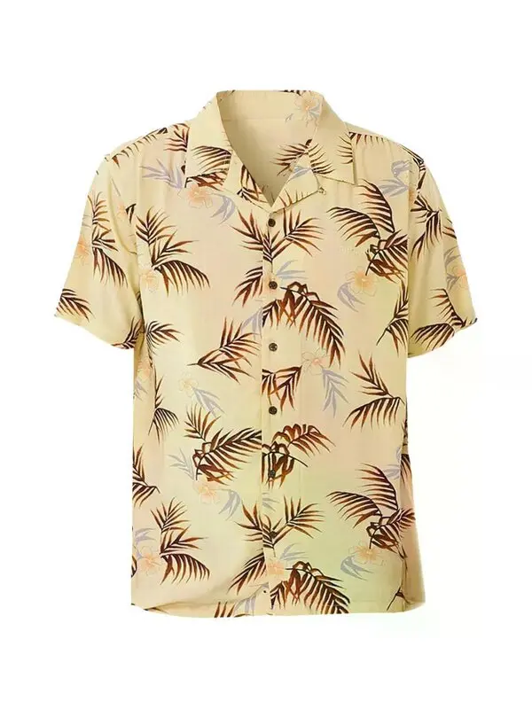 Rip Curl Surf Revival Leaf-print Shirt