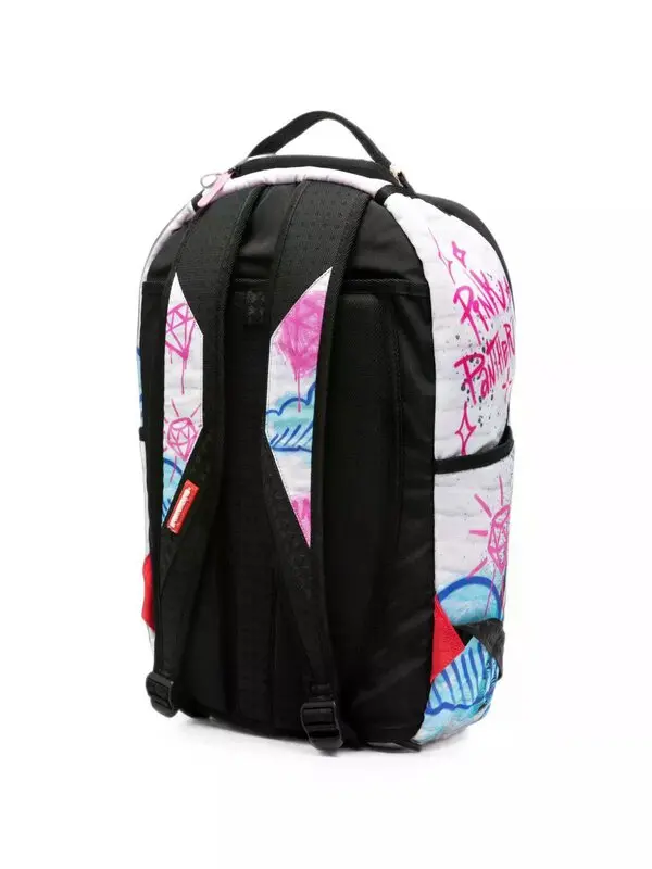 SPRAYGROUND Graffiti-print Shark Backpack