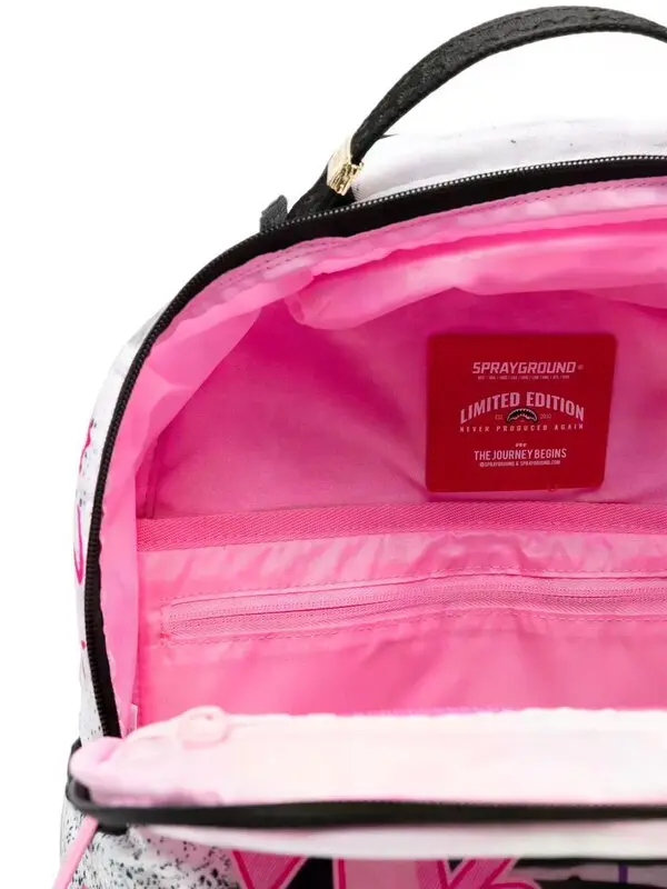 SPRAYGROUND Graffiti-print Shark Backpack