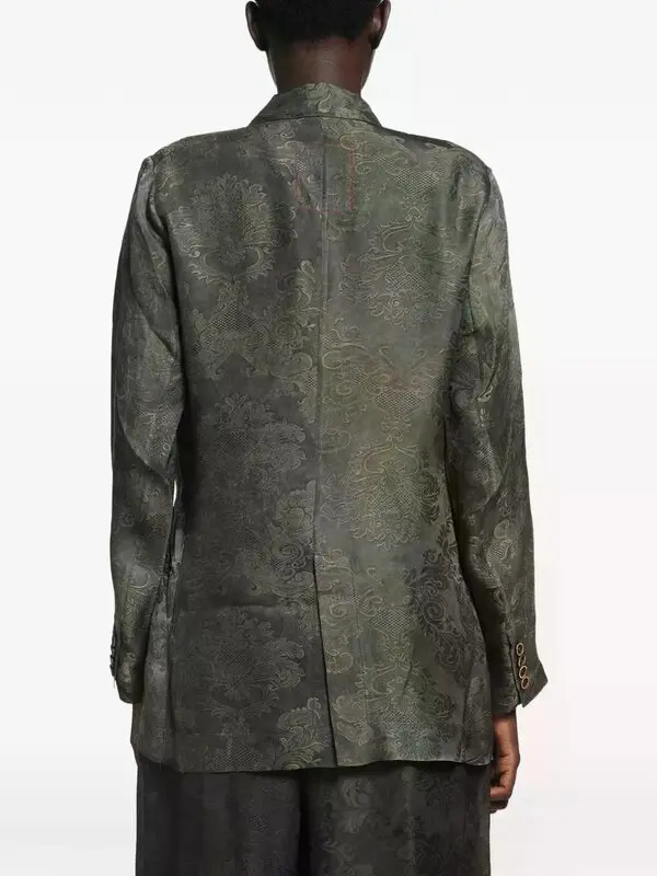 UMA WANG Wrap-fastening Blazer
