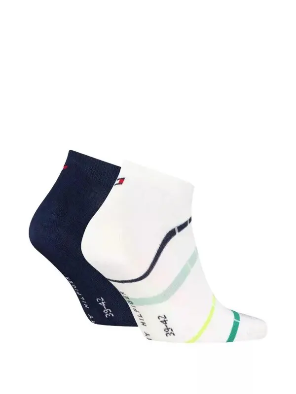 Tommy Hilfiger Striped Ribbed Socks
