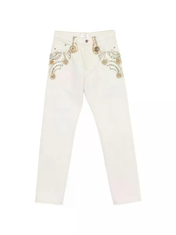 Versace Medusa Plaque Jeans