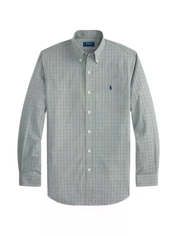 Polo Ralph Lauren Check-print Logo-embroidered Shirt