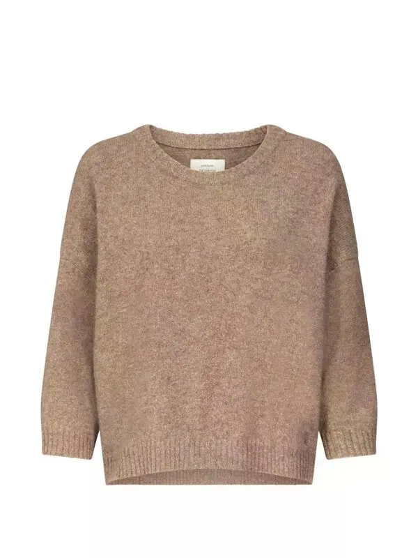 Loulou De Saison Azali V-neck Sweater - Brown