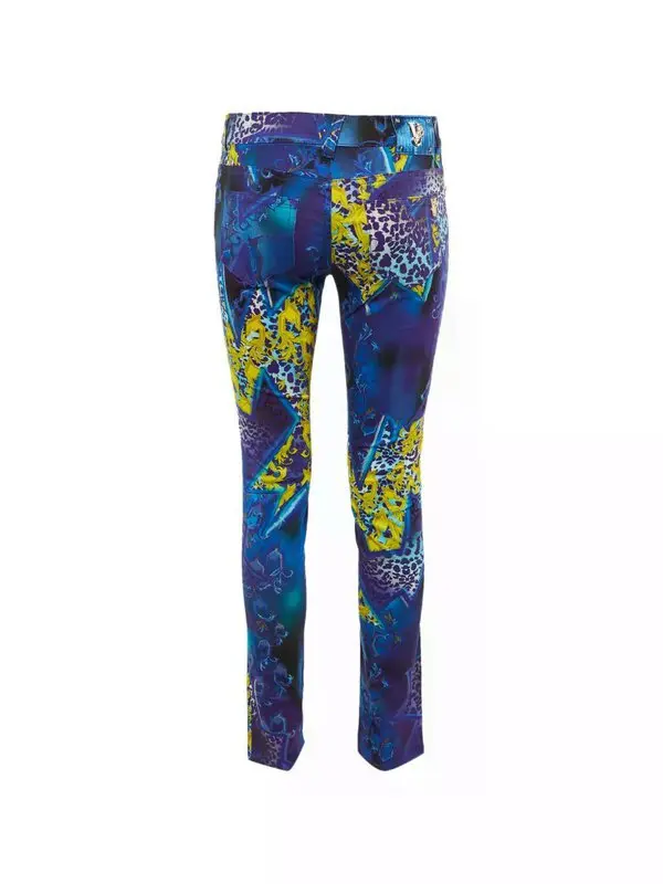 Versace Printed Skinny-fit Jeans