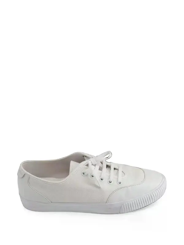 Zimmermann Leather-trimmed Canvas Sneakers