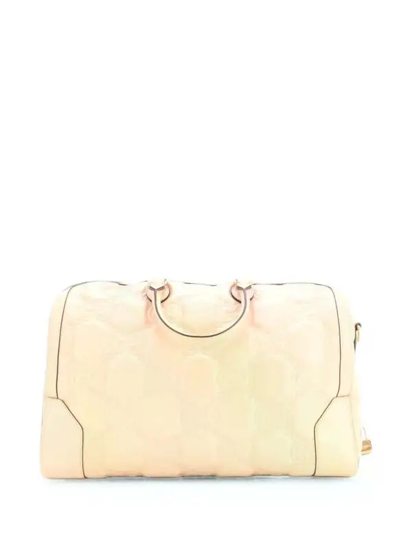 Gucci Gg Matelassé Leather Medium Travel Bag