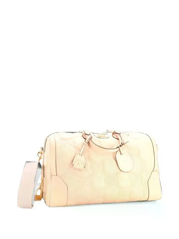 Gucci Gg Matelassé Leather Medium Travel Bag