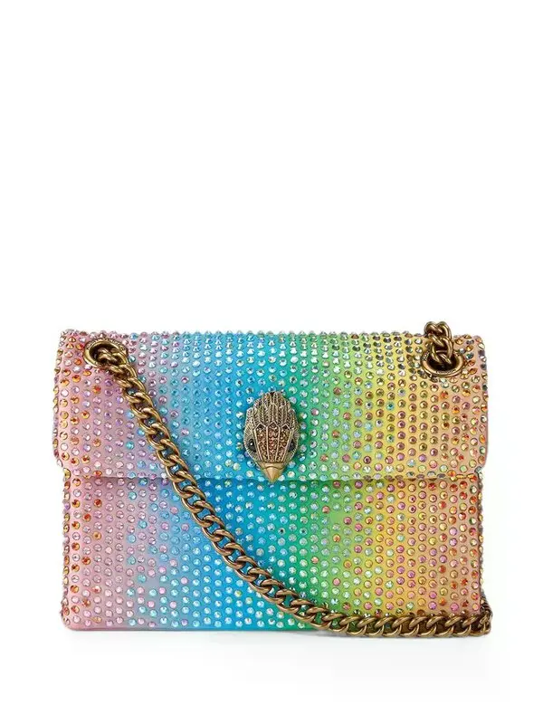 Kurt Geiger Eagle Head Crystal-embellished Cross Body Bag
