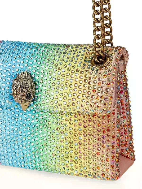 Kurt Geiger Eagle Head Crystal-embellished Cross Body Bag
