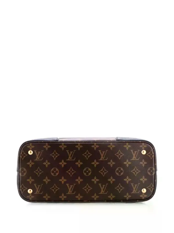 LOUIS VUITTON Monogram Canvas Flandrin Tote Bag - Black