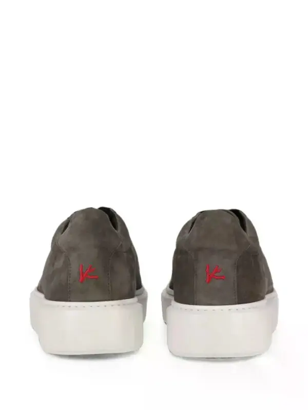Isaia Lace-up Suede Sneakers