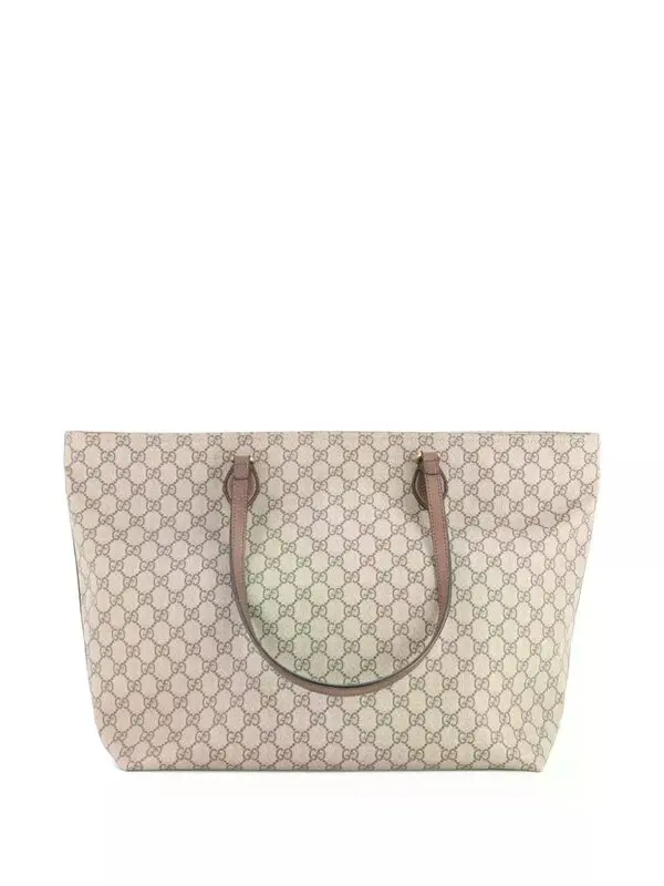 Gucci Ophidia Zip Gg Coated Canvas Medium Tote Bag